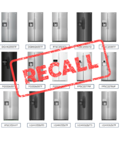Electrolux Group Recalls Frigidaire Side by Side Refrigerators with ...